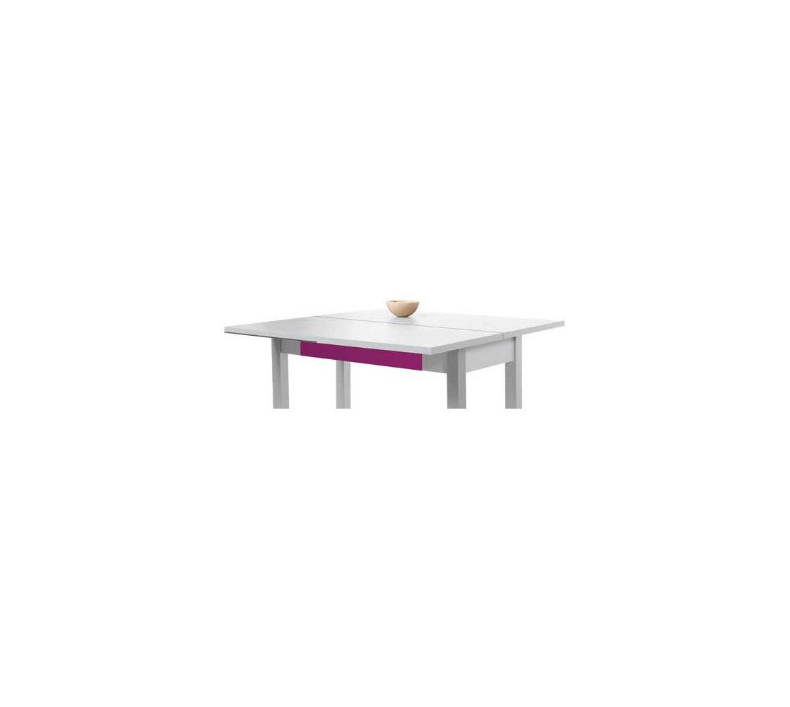 DESCUENTO| Mesa libro 80 x 40 aluminio-tapa cristal